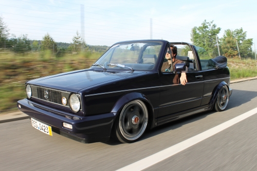 Typ 155: Low and Slow - Golf 1 Cabrio - golf1.info